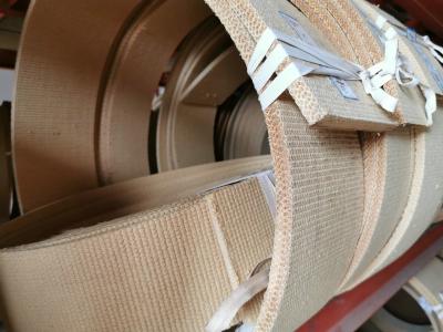 Cina non rivestimento dei freni tessuto amianto 20m/roll per il freno dell'ancora dell'argano di Grinded dei trattori in vendita