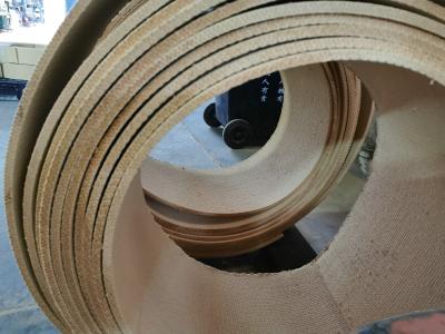 Cina non amianto 10m tessuto il rotolo di rivestimento dei freni per la perforatrice in vendita