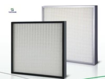 China High Efficiency Mini-Pleat HEPA Filter & ULPA Filter Light-Weight Design for sale