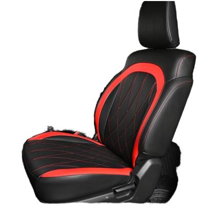 China Custom Made Full Surround Leather Seat Covers for Suzuki Jimny Four Seasons Front Seat Covers Specifically Designed for Jimny for sale