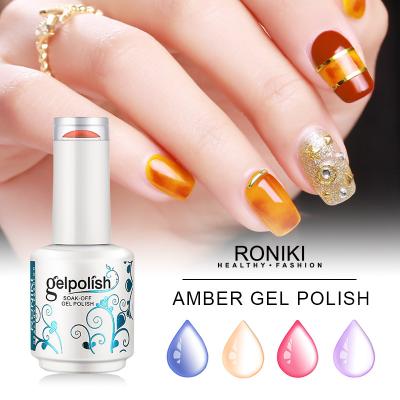 China Roniki Forest Green Series Color Gel,Nail Painting Color Gel,Nail Art Gel for sale