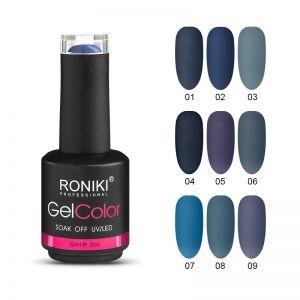 China RONIKI Indigo Color Uv Nail Gel Polish custom Gel Polish china UV Gel china Wholesaler for sale