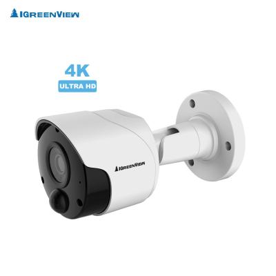 中国 4K Outdoor security system IR Bullet camera with PIR Sensor support 20m IR Range IP66 販売のため