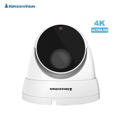 中国 4K Outdoor Vandal-proof IR-Dome Camera with motorized lens and support IP66 Waterproof 販売のため