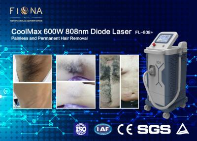 Cina La macchina 808nm di depilazione del laser dell'alessandrite del diodo comoda per tutta la pelle scrive in vendita