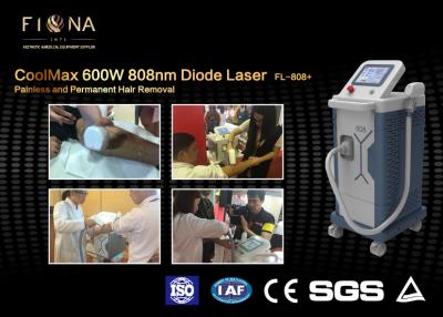 Cina lunghezza d'onda professionale 60Hz della macchina 808nm di depilazione del laser a diodi 600W in vendita