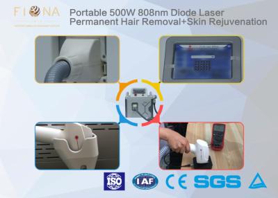 Cina Macchina portatile di depilazione del laser dell'annuncio pubblicitario della clinica per sotto le ascelle 60Hz in vendita