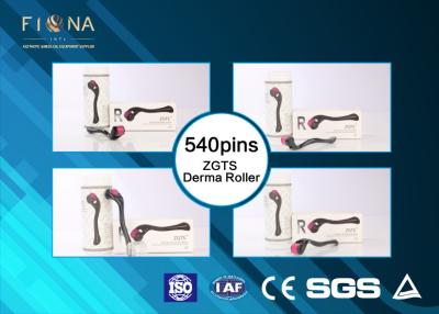 Cina Rullo 540 di Microneedle Derma dell'oro con i pori degli strizzacervelli del sistema dell'infermiere della pelle in vendita