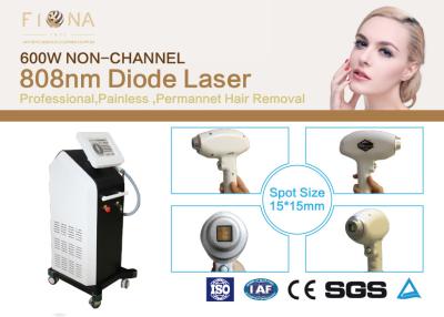 Cina laser a diodi di 60Hz 808nm per depilazione, dimensione di punto a macchina del laser di depilazione permanente grande in vendita