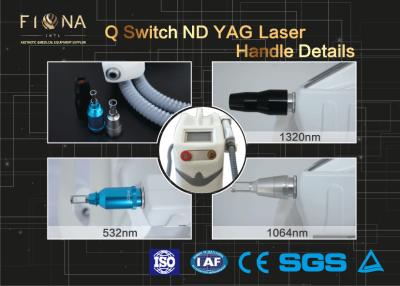Cina il nuovo laser di 532nm 1064nm 1320nm 2000mj 10Hz per rimozione del tatuaggio, Q ha commutato il laser del yag del ND con CE RoHS in vendita