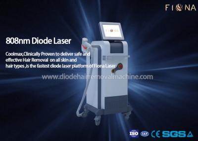 Cina Macchina verticale medica di depilazione del laser a diodi con 1 - 10 hertz di frequenza in vendita
