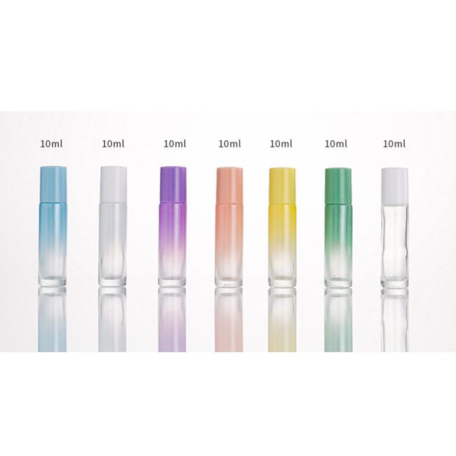Roller bottle color variations