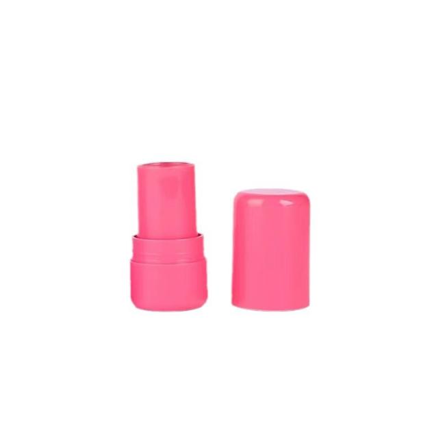 Pink foundation tube close-up