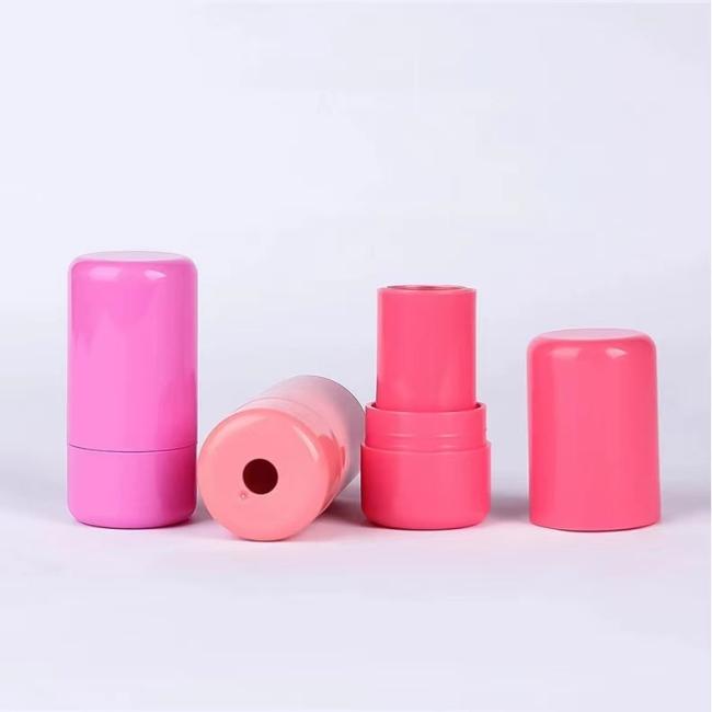 Lipstick tube with cap removed