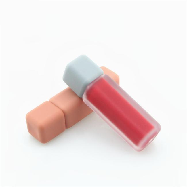 5ml square plastic cosmetic container side view