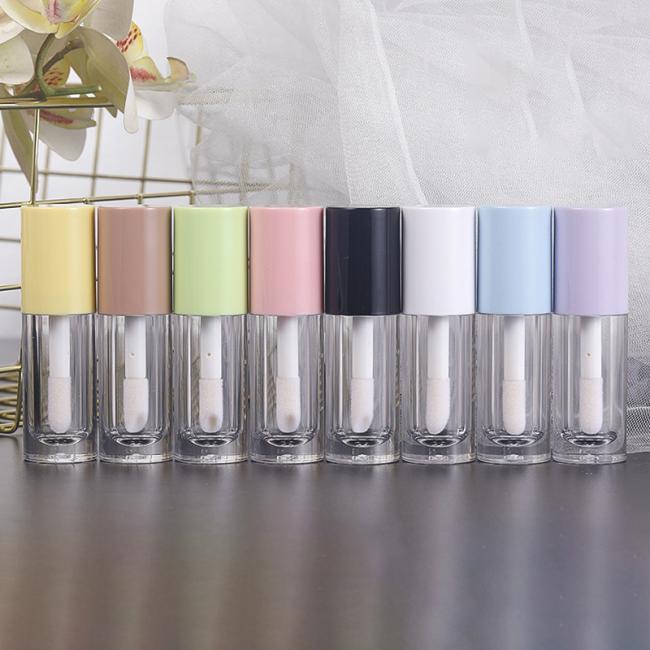 Custom 6ml plastic lip gloss tube packaging