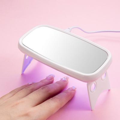 China USB Portable Mini UV LED Nail Lamp Customized Logo Electric Nail Dryer for sale
