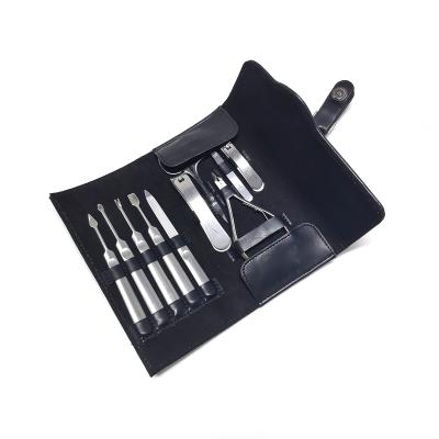 China 10pcs Professional Nail Clipper Set 10in1 Manicure And Pedicure Kit for sale