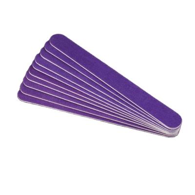 China 17.8cm Professional Nail File Natural Wood Nail File Double Sided for sale