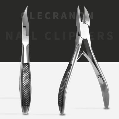 China FOCSTAR Curved Stainless Steel Cuticle Nipper Sharp Cuticle Nippers for sale