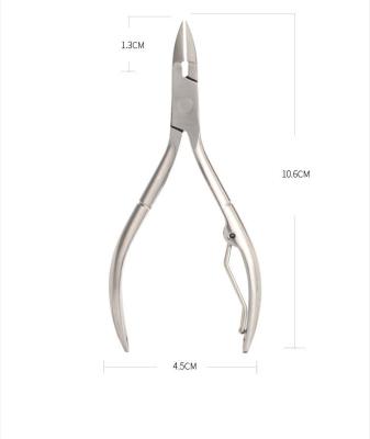 China Nail Tool Stainless Steel Nail Clipper Cuticle Nipper Trimmer Pedicure Tool for sale