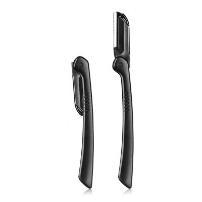 China Foldable Eyebrow Razor Grooming Shaver Eyebrow Trimmer For Clean Eyebrow Styling for sale