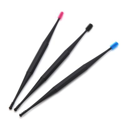 China Reusable Ear Wax Removal Tool Soft Silicone Ear Cleaner Spiral Customized Logo for sale