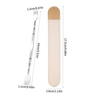 China OEM Double Headed Blackhead Scraper Whitehead Remover Spatula Shovel Beauty Tool for sale