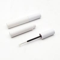 Quality Matte Empty Mascara Tube Screw Cap 16mm Dia White Mascara Bottle for sale