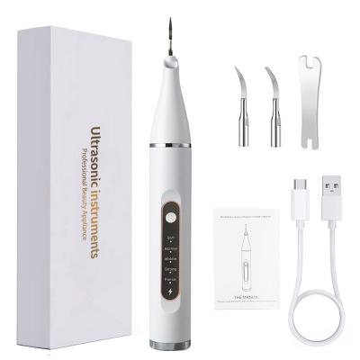 China Portable Ultrasonic Teeth Cleaning Kit White Electric Teeth Cleaning Kit for sale