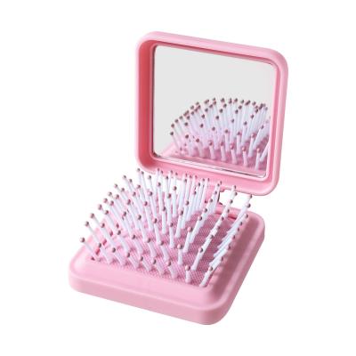 China Hairdressing Square Mini Portable ABS Massage Air Cushion Comb Fluffy for sale