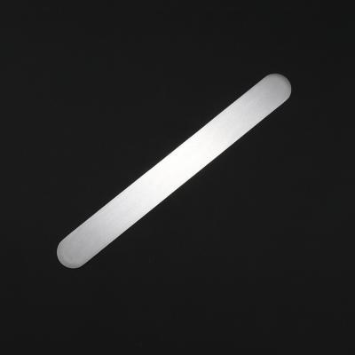 China Double Side Nail File with Replaceable Sandpapers Easy Peel Stainless Steel Base for sale