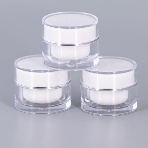 Quality Transparent Loose Face Powder Container 5g 10g 20g 30g Translucent Powder Container for sale