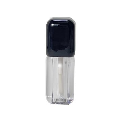China ABS+AS Mini Lip Gloss Tubes 4ml Luxury Lip Gloss Containers Square for sale