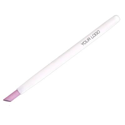 China Ceramic Pumice Stone Cuticle Pusher Pink Head Nail Pumice Stick for sale