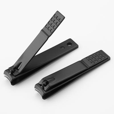 China Nail Clipper Slant Design Small Large Black Suitable for Nail Care Fingers for sale