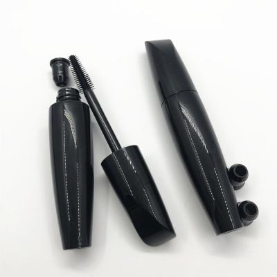China Refillable 15ml Black Mascara Tube PET Mascara Container Empty for sale