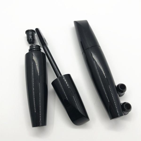 Quality Refillable 15ml Black Mascara Tube PET Mascara Container Empty for sale