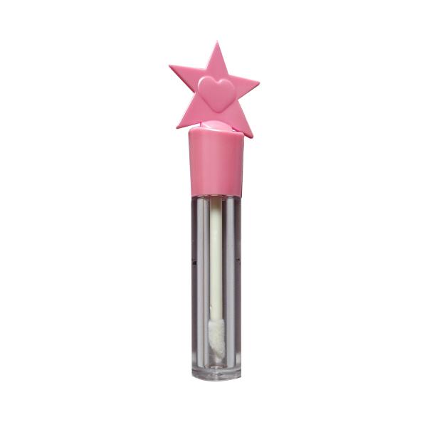 Quality Red Star Lip Gloss Wand Tubes 25ml Cute Lip Gloss Containers for sale