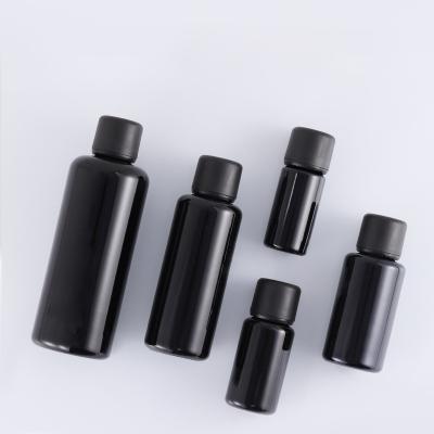 China Matte Black UV Protective Essential Oil Bottles 10ml-200ml Essential Oil Glass Bottle for sale