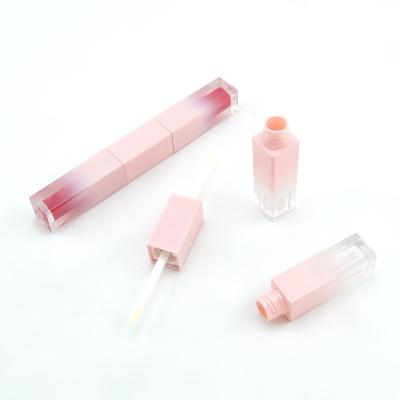China FOCSTAR Lip Gloss Containers Bulk 6ml Gradient Double Ended Lip Gloss Bottles for sale