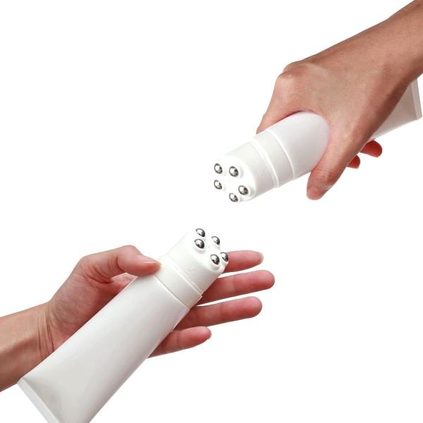 Quality Diameter 13mm-60mm Empty Roller Bottles White Refillable Roll On Bottles for sale