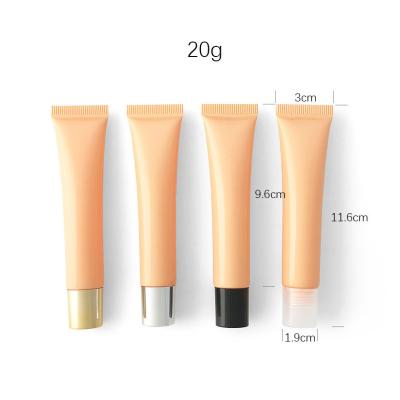 China 10g 15g 20g Blush Soft Squeeze Lipgloss Tubes Lip Gloss Packaging Tubes for sale