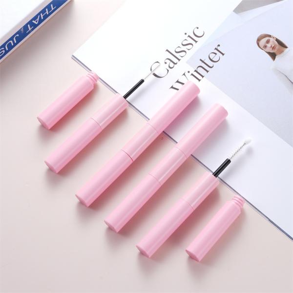 Quality OEM Pink Mascara Bottle FOCSTAR Empty Bottle Of Mascara Double Ended for sale