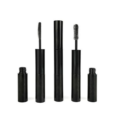 China Double Ended Black Mascara Bottle Customized Empty Eyelash Serum Tube for sale