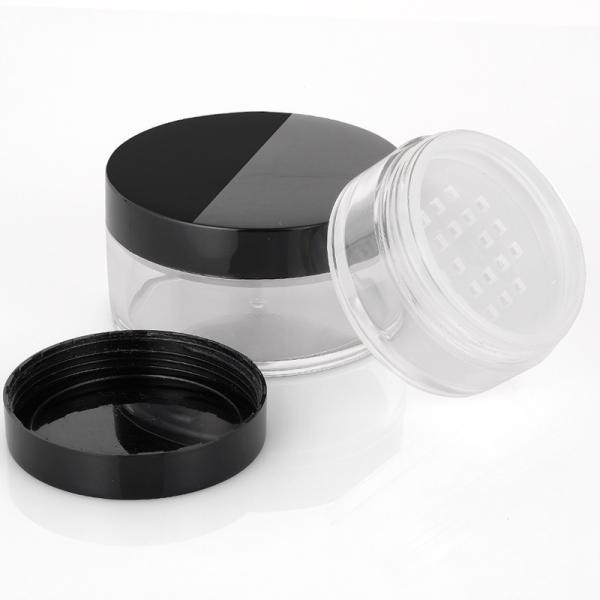 Quality 20g 25g 50g Plastic Cosmetic Jars Bulk With Screw Cap Sealing for sale