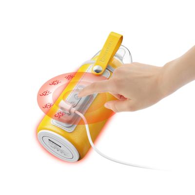 Cina Scaldino di cuoio del biberon dell'unità di elaborazione 12V 18W con esposizione LCD 8oz in vendita