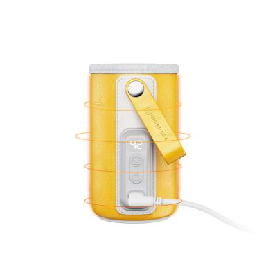 Cina Scaldino di cuoio del biberon dell'unità di elaborazione 12V 18W con esposizione LCD 8oz in vendita