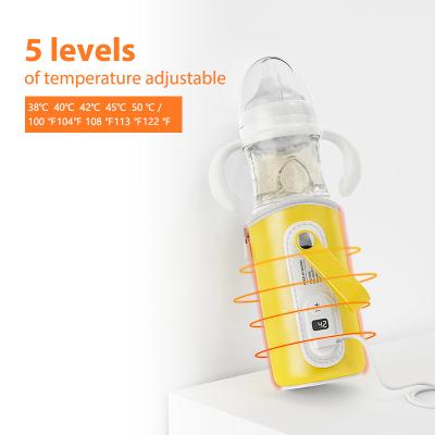 Cina 3 in 1 bottiglia di vetro d'alimentazione BPA del latte del bambino di USB della bottiglia dell'erogatore di formula di viaggio liberamente in vendita