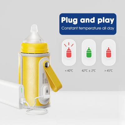 China Thermostat 42℃ Electric Bottle Warmer Portable / USB Feeder Warmer for sale